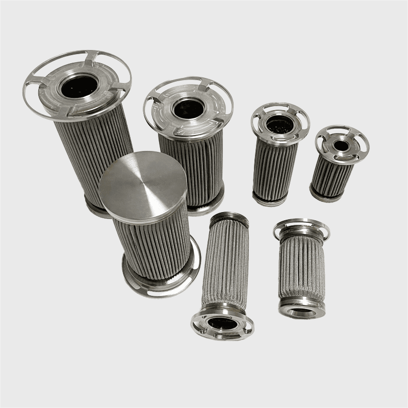 Customizable Best Pleated Metal Fiber Filter Cartridges